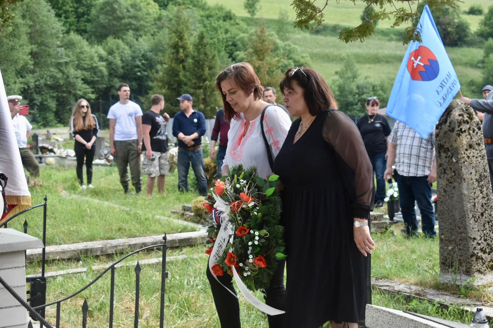 FOTO: V Tisovci si pripomenuli padlých československých vojakov