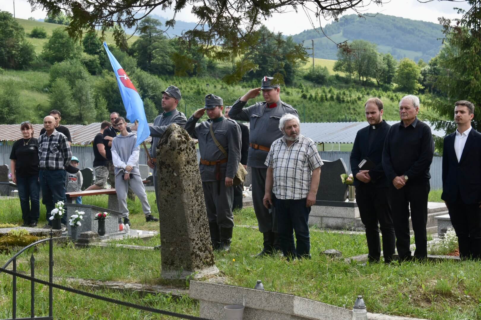 FOTO: V Tisovci si pripomenuli padlých československých vojakov