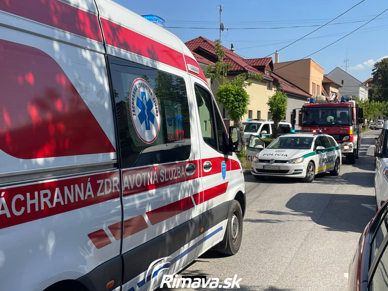 AKTUALIZOVANÉ: Vodič autom narazil do dvanásťročného chlapca, ktorý mu vbehol do cesty