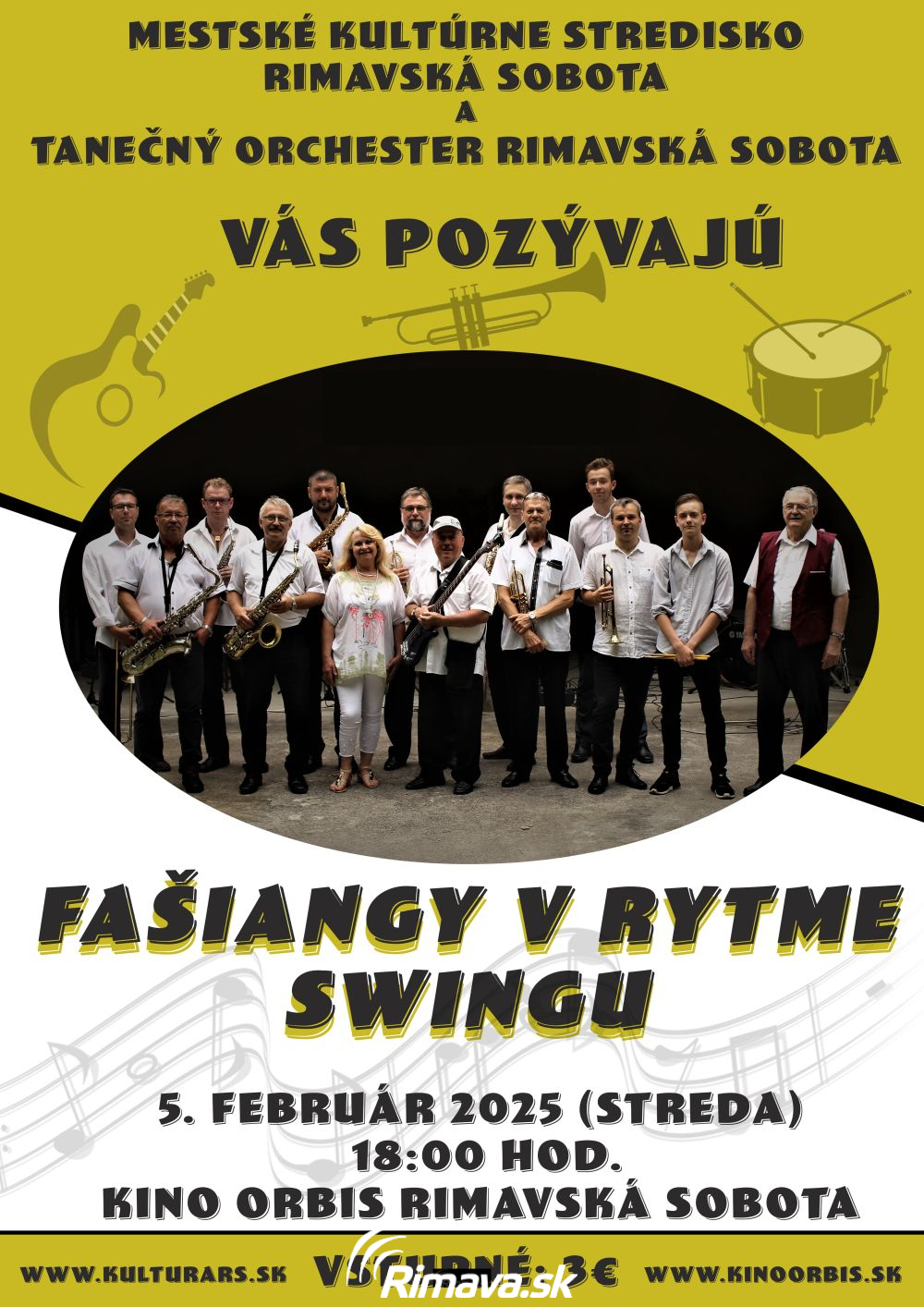 Fašiangy v rytme swingu - Rimava.sk - správy - Rimavská Sobota a okolie