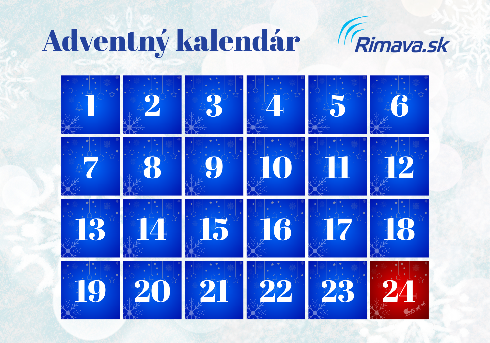 Adventný kalendár sa otvára! Koho v ňom nájdete?