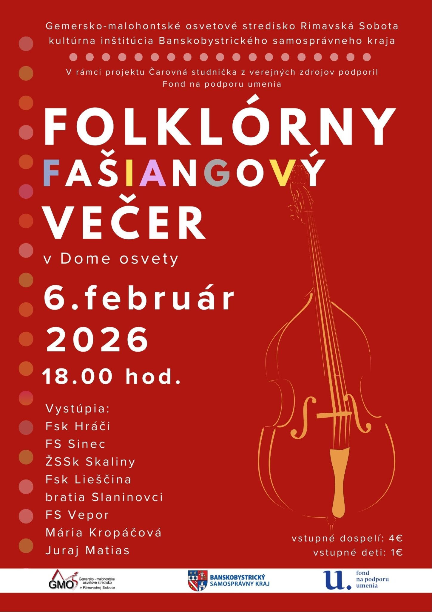 Dom osvety ožije fašiangovým folklórom: V Rimavskej Sobote vystúpia ...